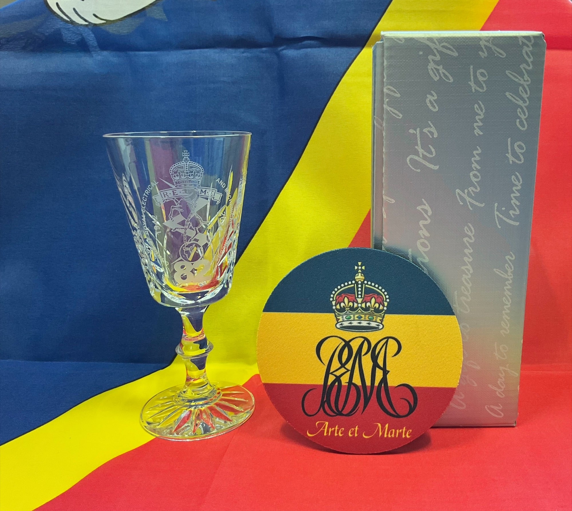 REME 82 - Windsor Crystal Port/Sherry Glass with Coaster – The REME Shop